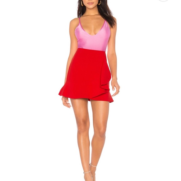 Bardot | Skirts | Bardot Sienna Mini Skirt Red | Poshmark